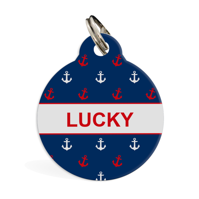 ID Tag Standard - Anchors Away [IDTAGS305] - $21.95 : IDPET ...